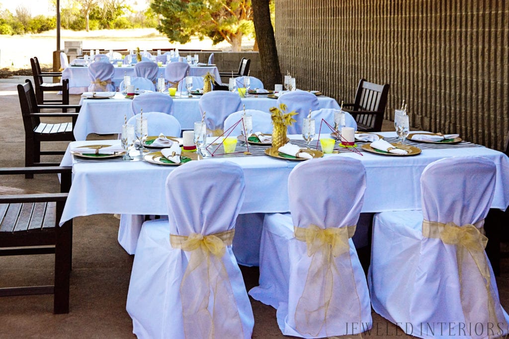 How to Decorate an INEXPENSIVE Pineapple Party! ⋆ Jewel Marlowe