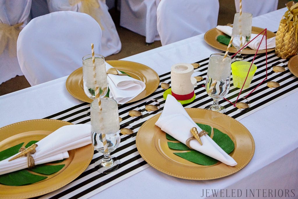 How to Decorate an INEXPENSIVE Pineapple Party! ⋆ Jewel Marlowe