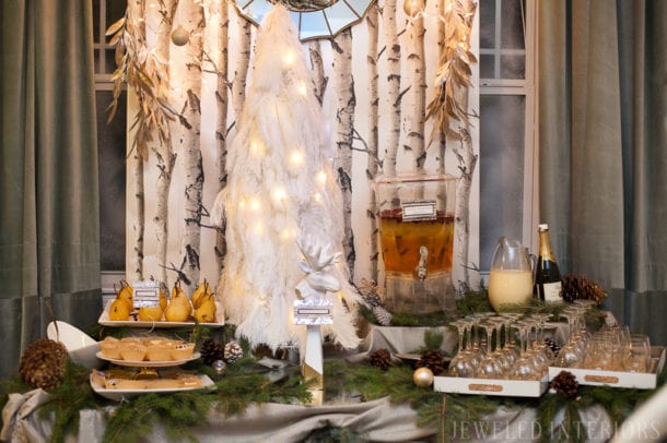 Rustic-Glam Holiday Party || a Chic Nature-Inspired Soiree and Home ...