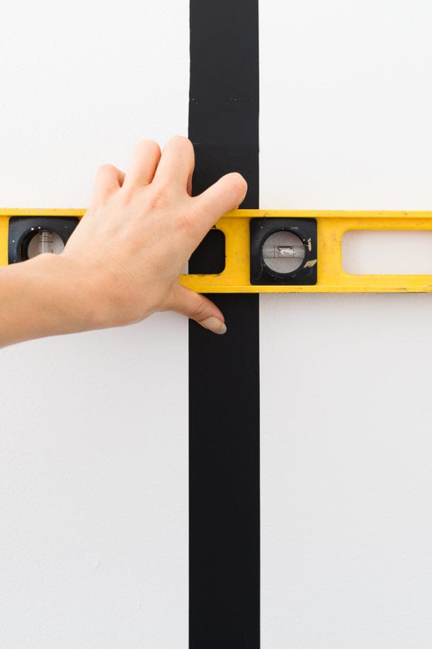 How to Stripe your Desk to Match Your Walls | A Tempaper Mini Stripe ...