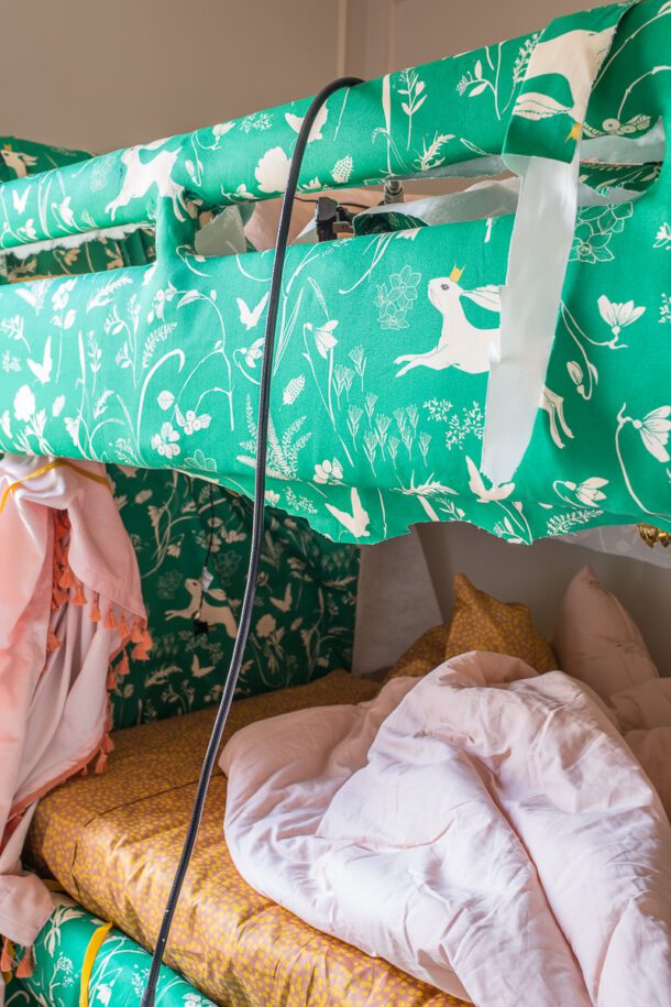 How to Upholster a Bunk Bed ⋆ Jewel Marlowe