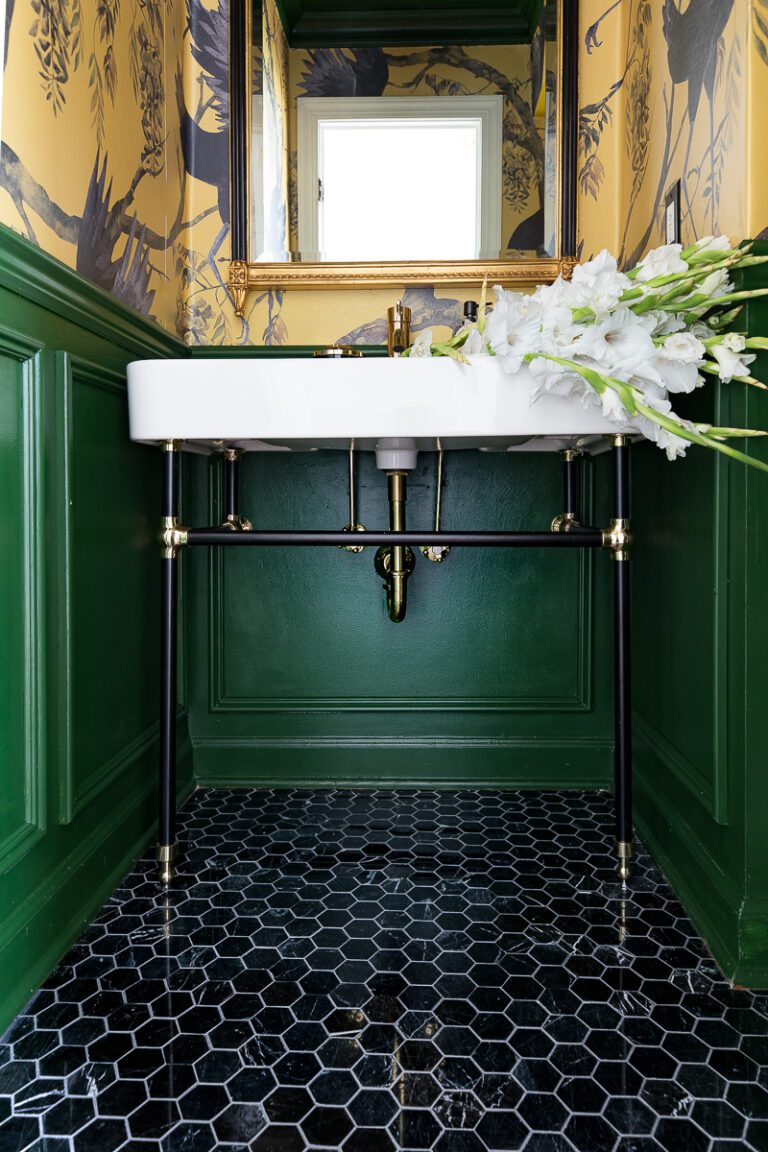 Powder Room Makeover Reveal | BP&P ⋆ Jewel Marlowe