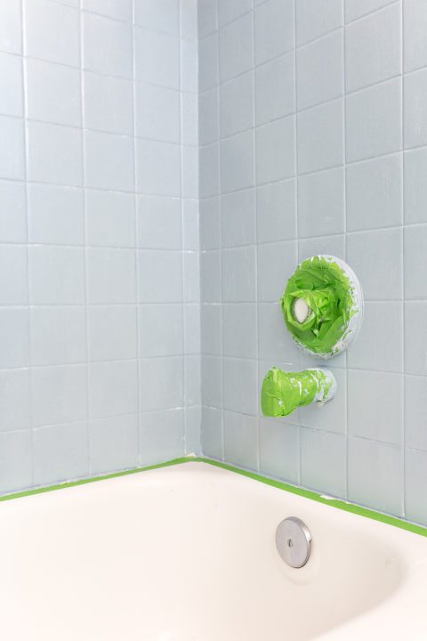 Bathroom Tile Paint | Tutorial and Honest Review ⋆ Jewel Marlowe