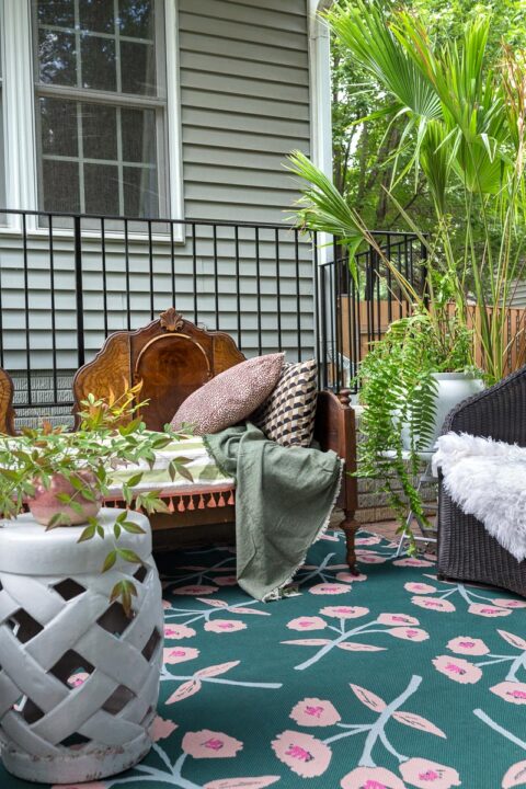 Eclectic Patio Ideas...But will it work? ⋆ Jewel Marlowe