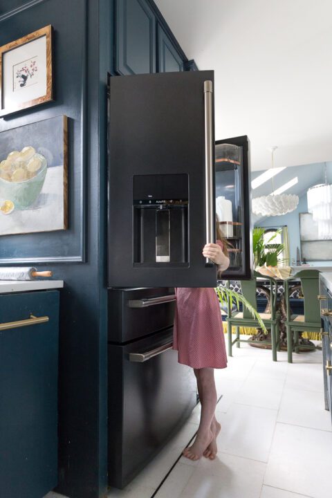 Cafe Matte Black Refrigerator Update- YAY! ⋆ Jewel Marlowe