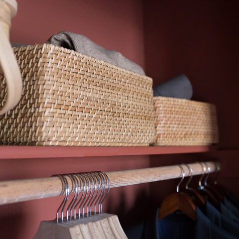 Picture Gallery Red Closet Reveal | Styled 2 Ways ⋆ Jeweled Interiors