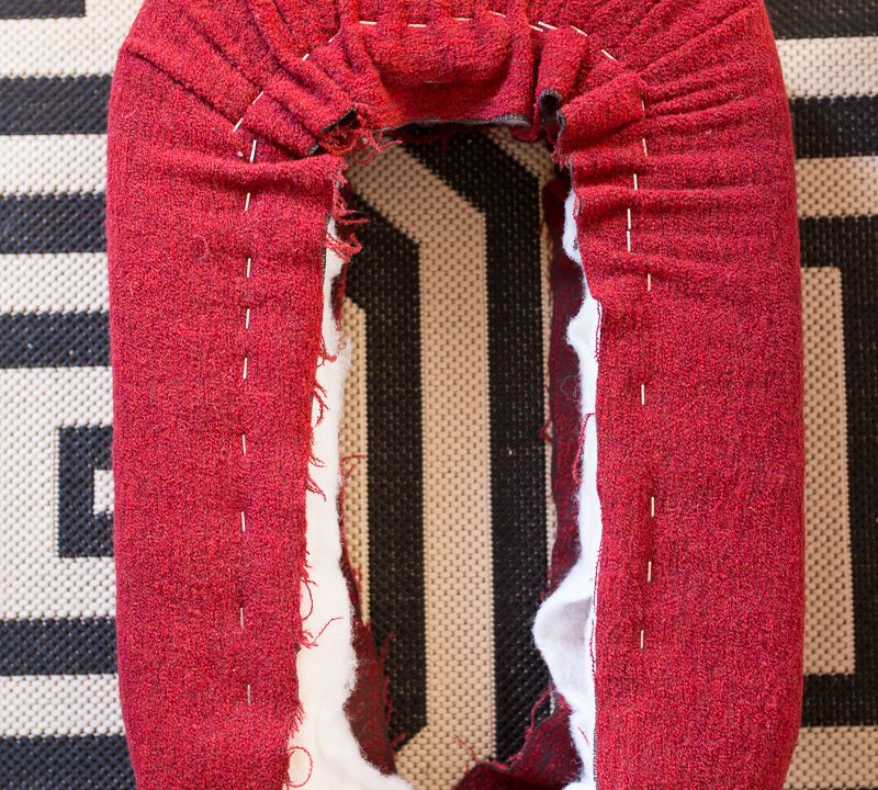 DIY Modern Bench Tutorial | Velvet Channel Tuft ⋆ Jewel Marlowe