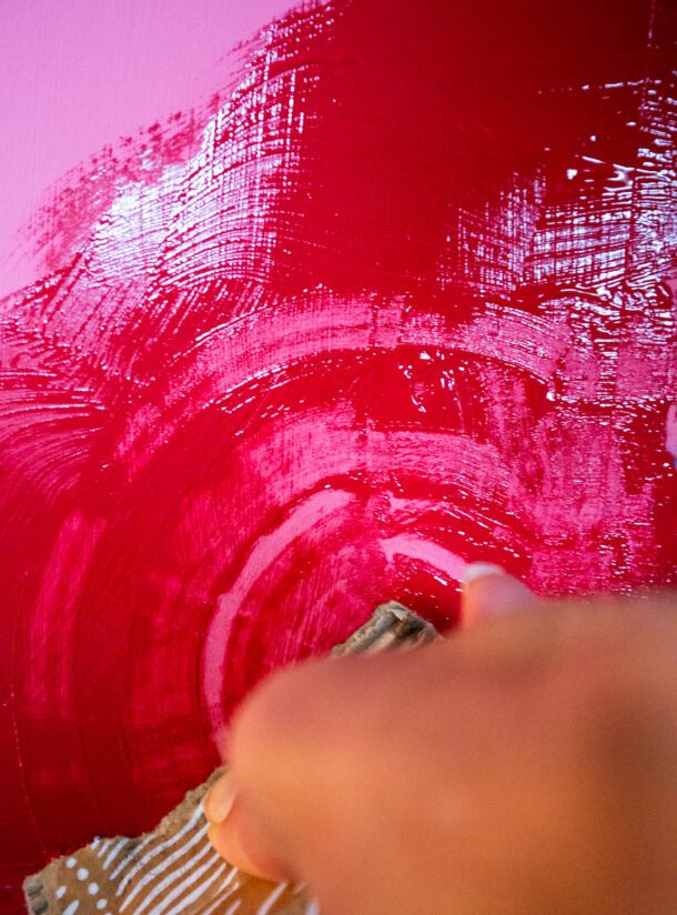 Jewelachite Tutorial- How to Faux Finish Red Malachite ⋆ Jewel Marlowe