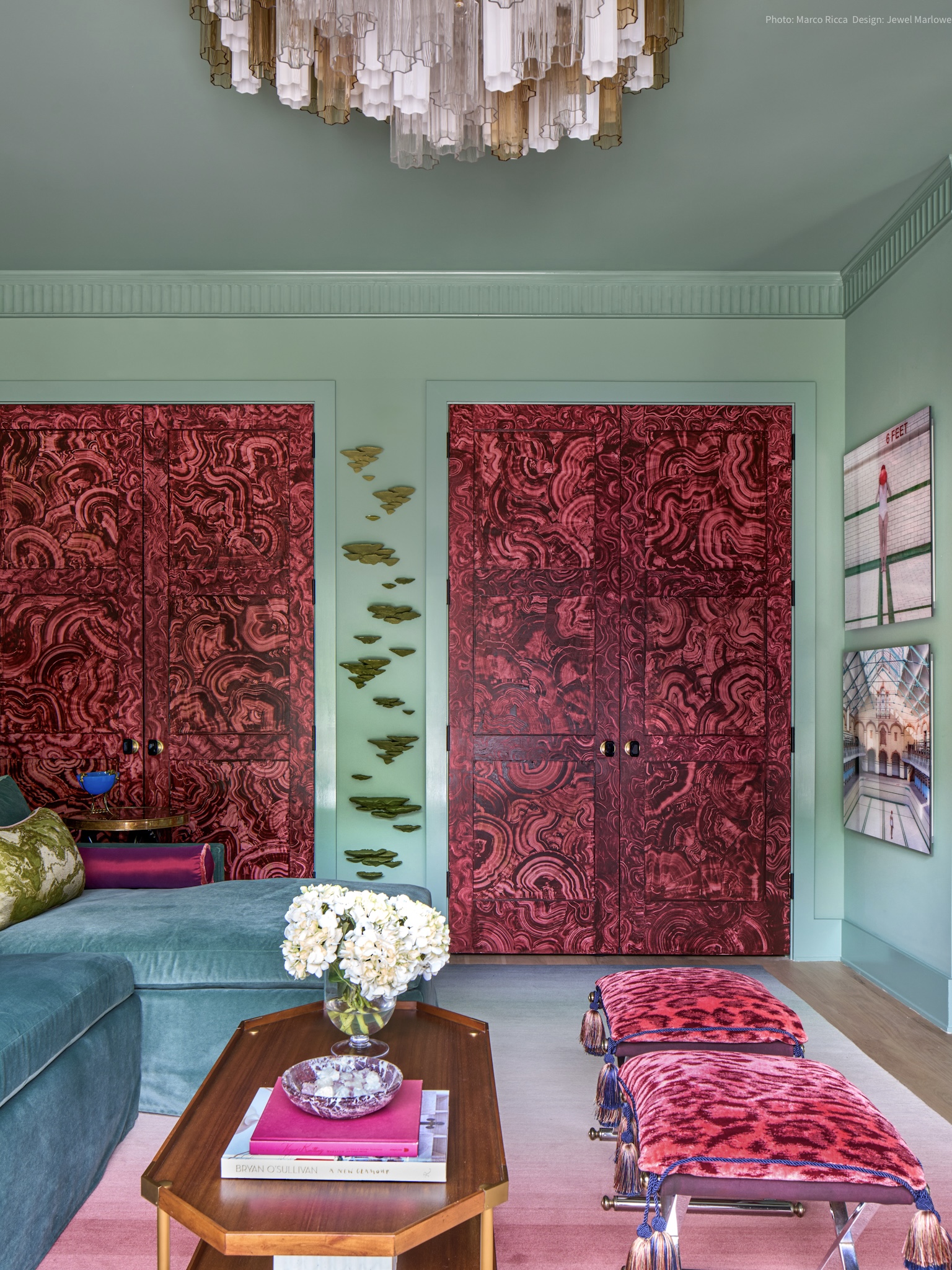 Jewelachite Tutorial- How to Faux Finish Red Malachite ⋆ Jewel Marlowe